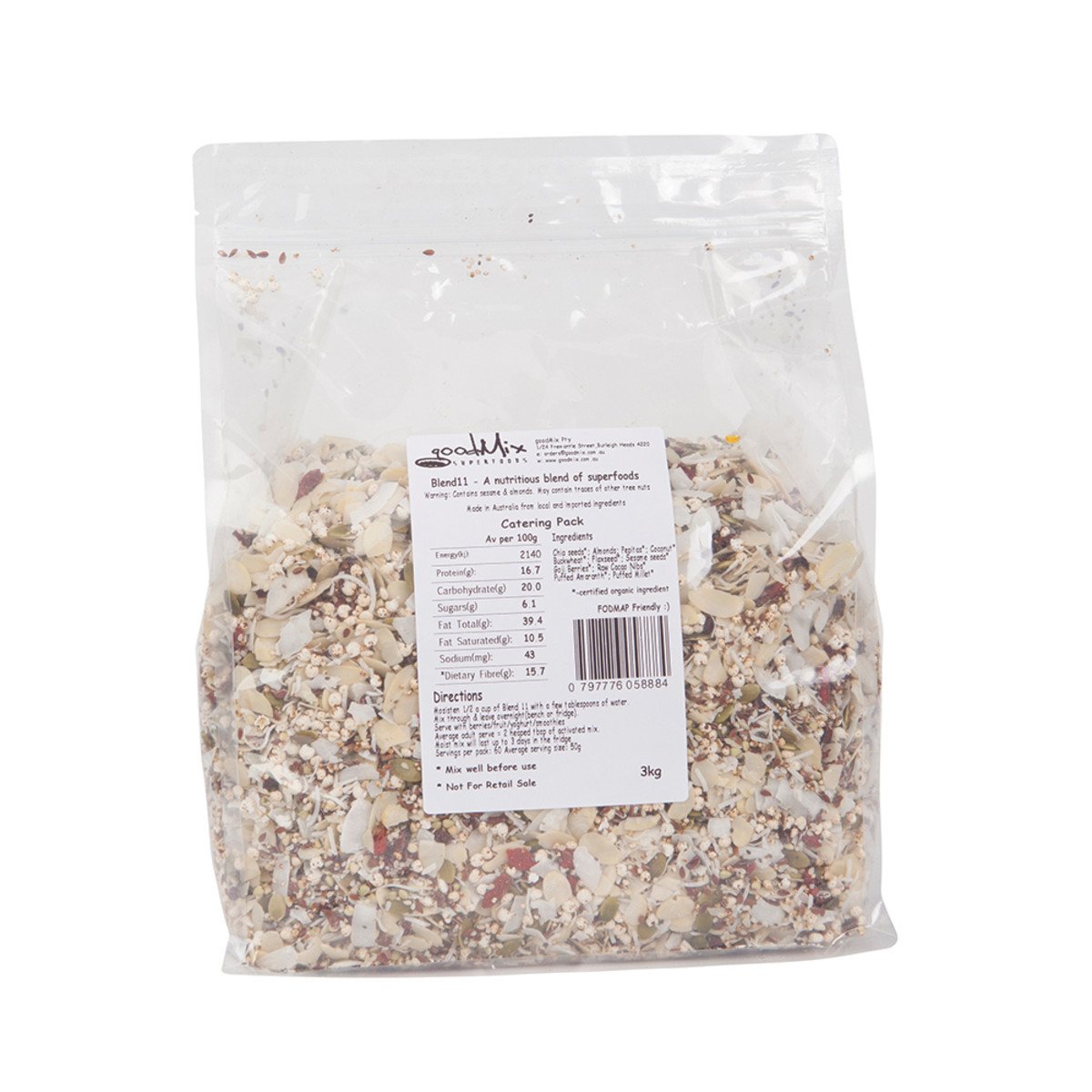 Buy Goodmix Superfoodsblend 11 (Digestive Mix) Original Catering 3Kg ...