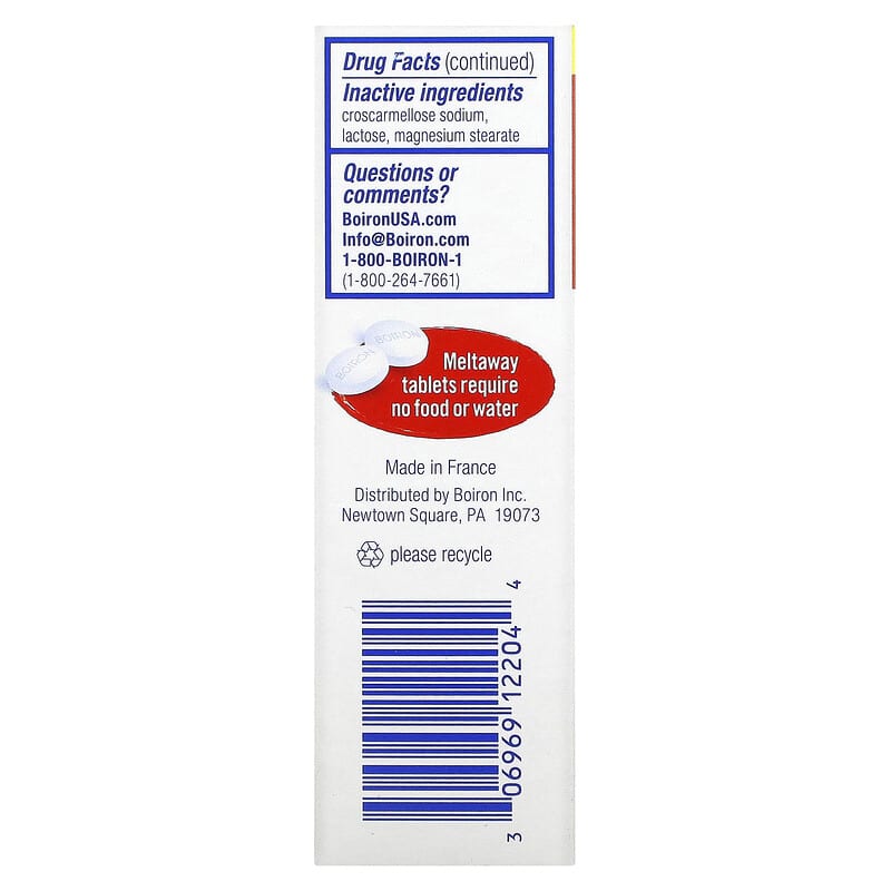 Boiron, HemCalm Tablets, Hemorrhoid Relief, Unflavored, 60 Meltaway Ta ...