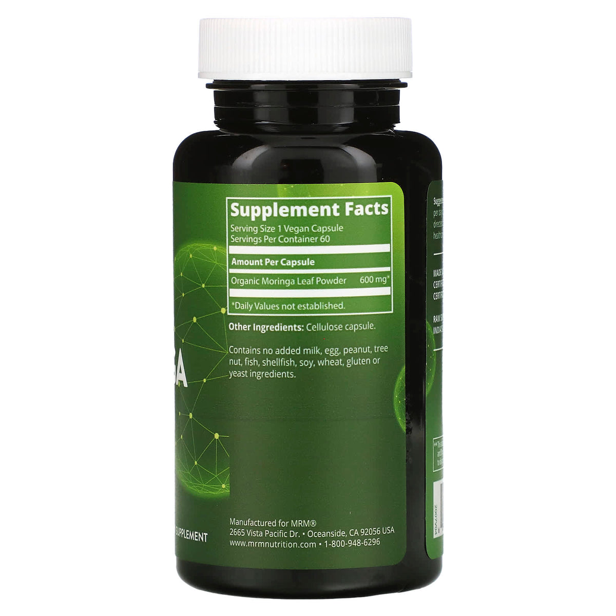 MRM Nutrition, Moringa Leaf, 60 Vegan Capsules – Mega Vitamins
