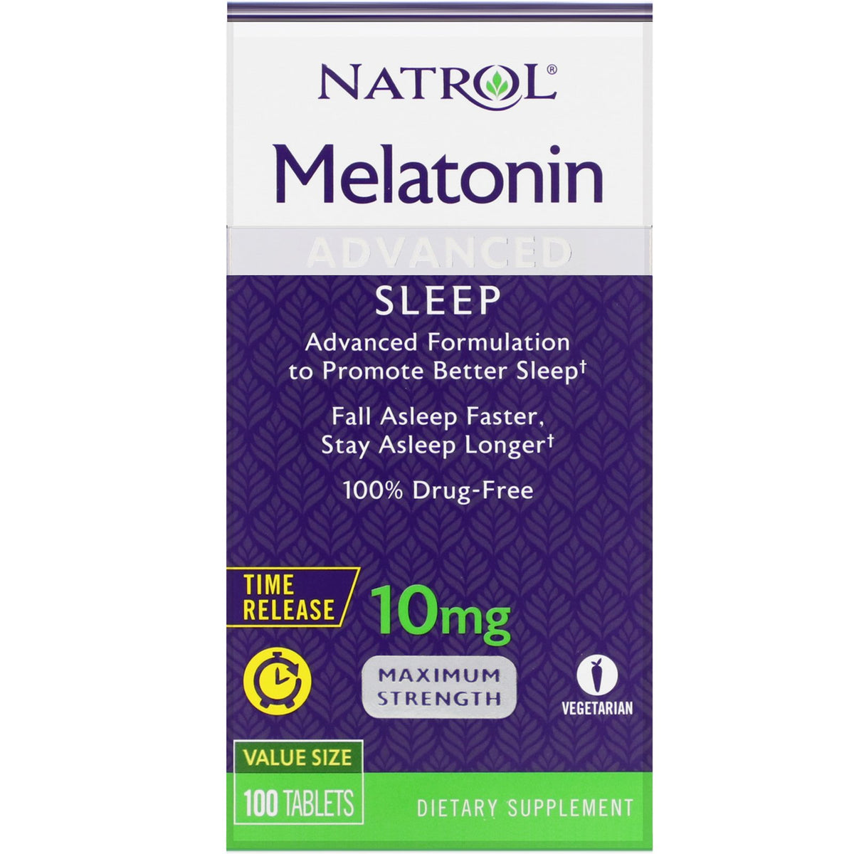 Natrol, Melatonin 10mg 100 Tablets – Mega Vitamins