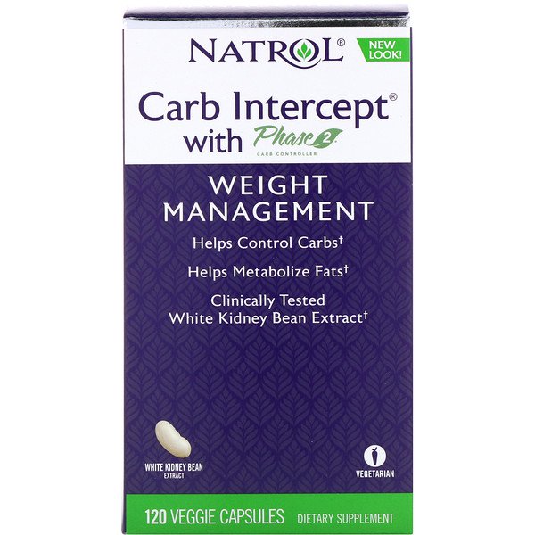 Buy Natrol Carb Intercept with Phase 2 Carb Controller 1000mg 120 ...