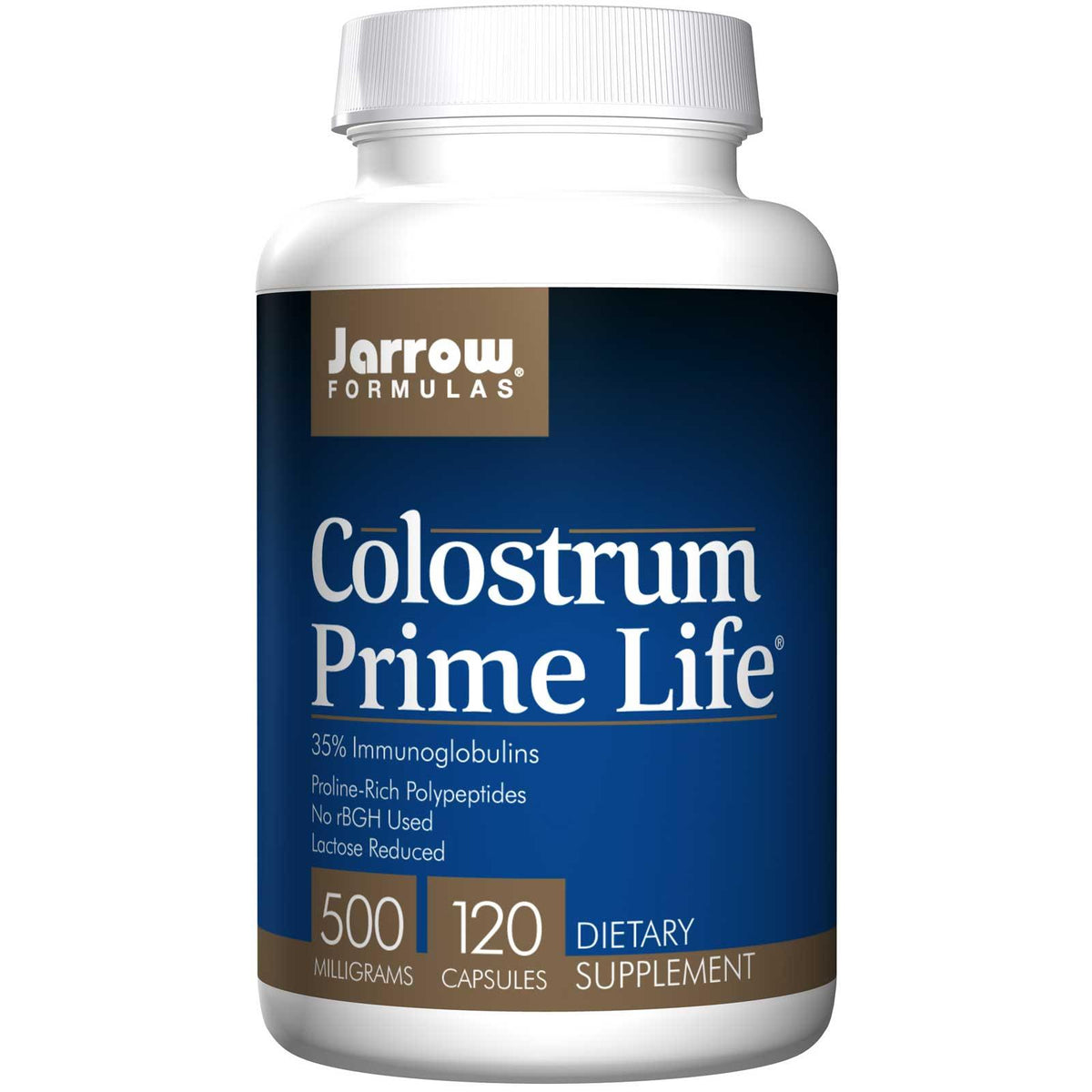 Jarrow Formulas, Colostrum Prime Life, 500 mg, 120 Capsules ...
