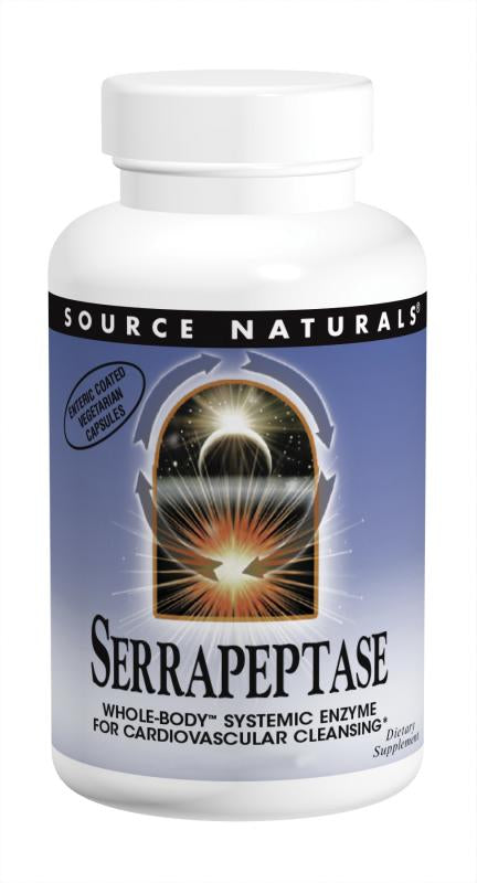 Source Naturals, Serrapeptase, 500mg, 60 Capsules - Supplement ...