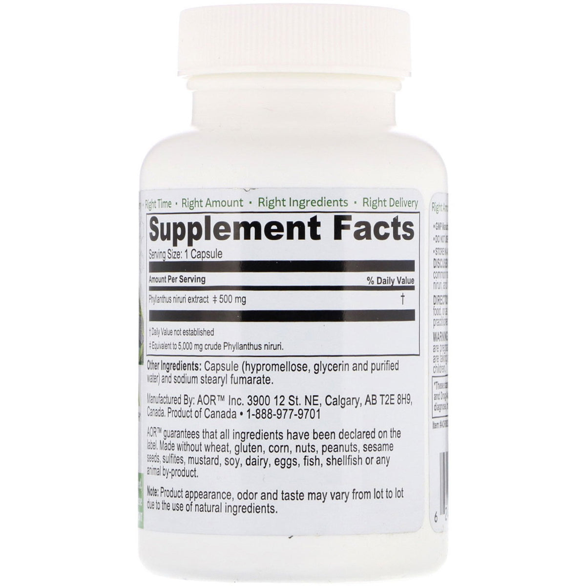 Buy Advanced Orthomolecular Research AOR Chanca Piedra 90 Vegan ...