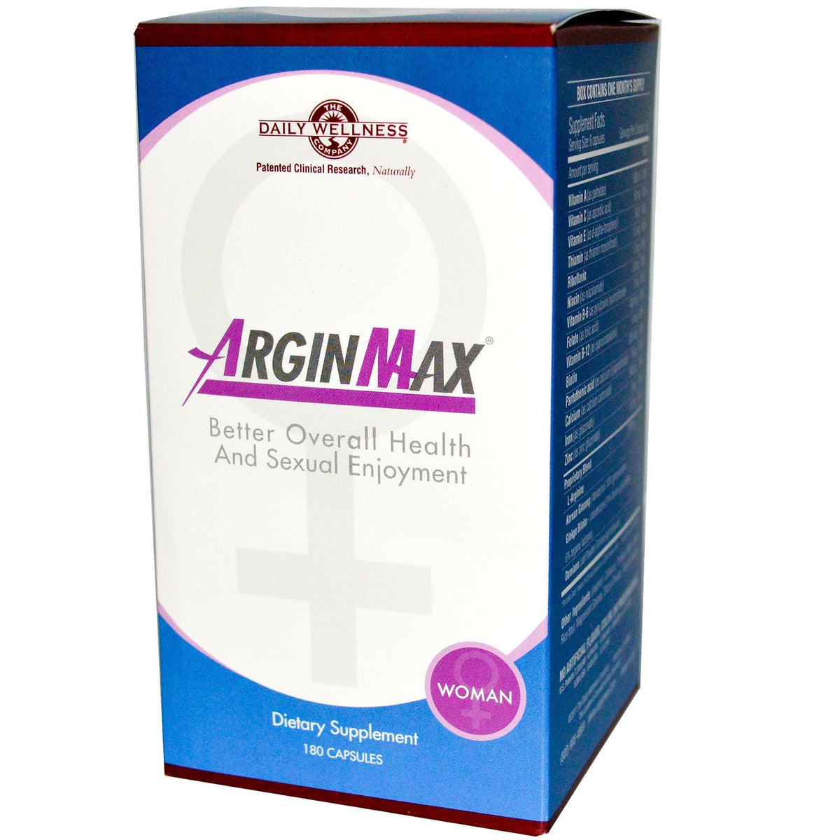 ArginMax for Women Daily Wellness Company Dietary Supplement Australia ...