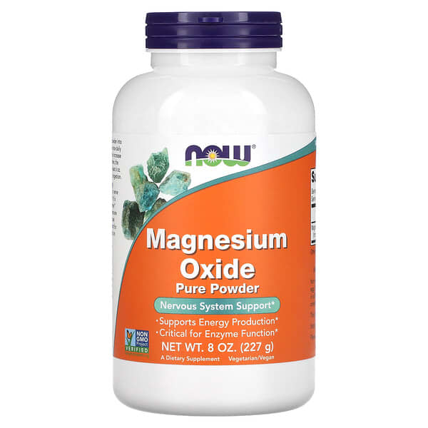 Magnesium Oxide Now Foods Dietary Supplement Australia | Magnesium ...