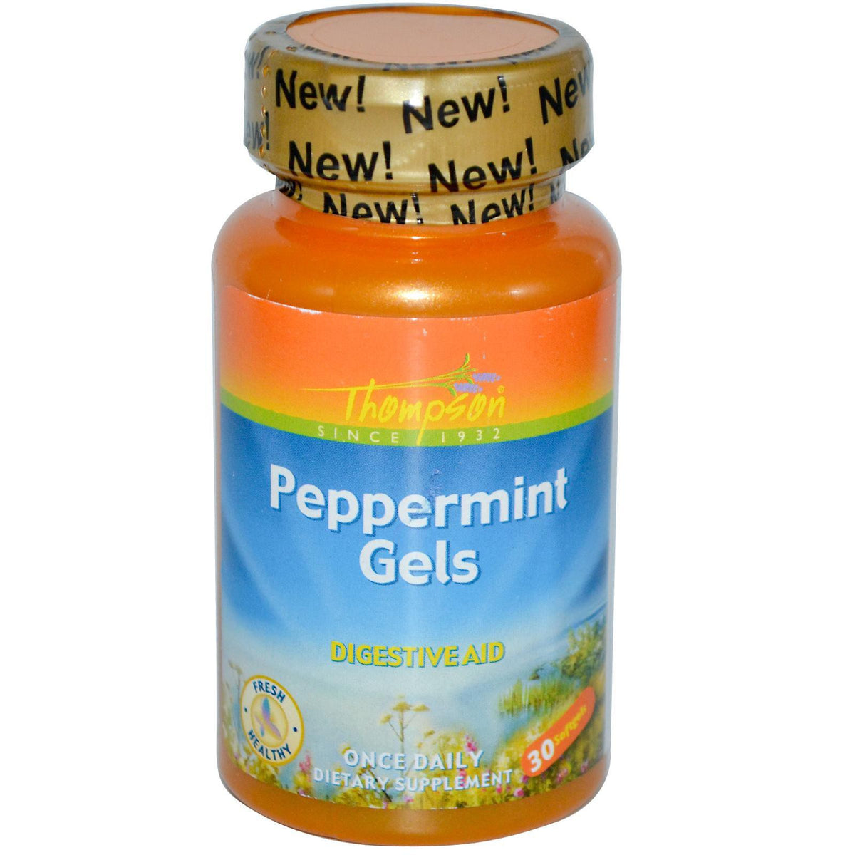 Thompson, Peppermint Gels, 30 Softgels – Mega Vitamins