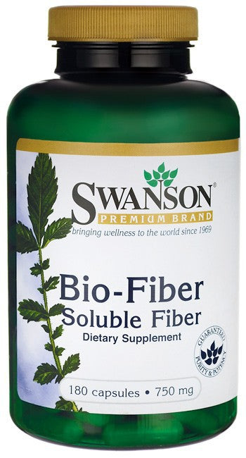 Swanson Premium Bio-Fiber 750mg 180 Capsules – Mega Vitamins