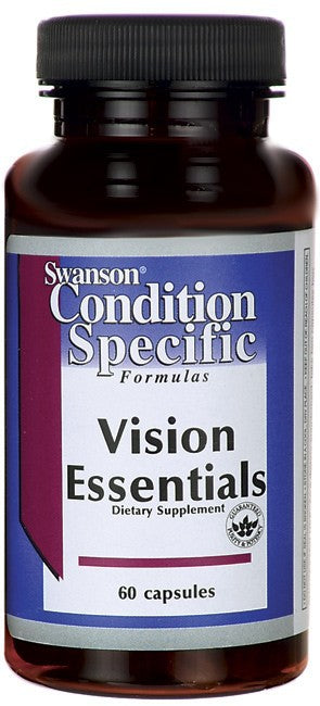 Swanson Condition Specific Formulas Vision Essentials 60 Capsules ...