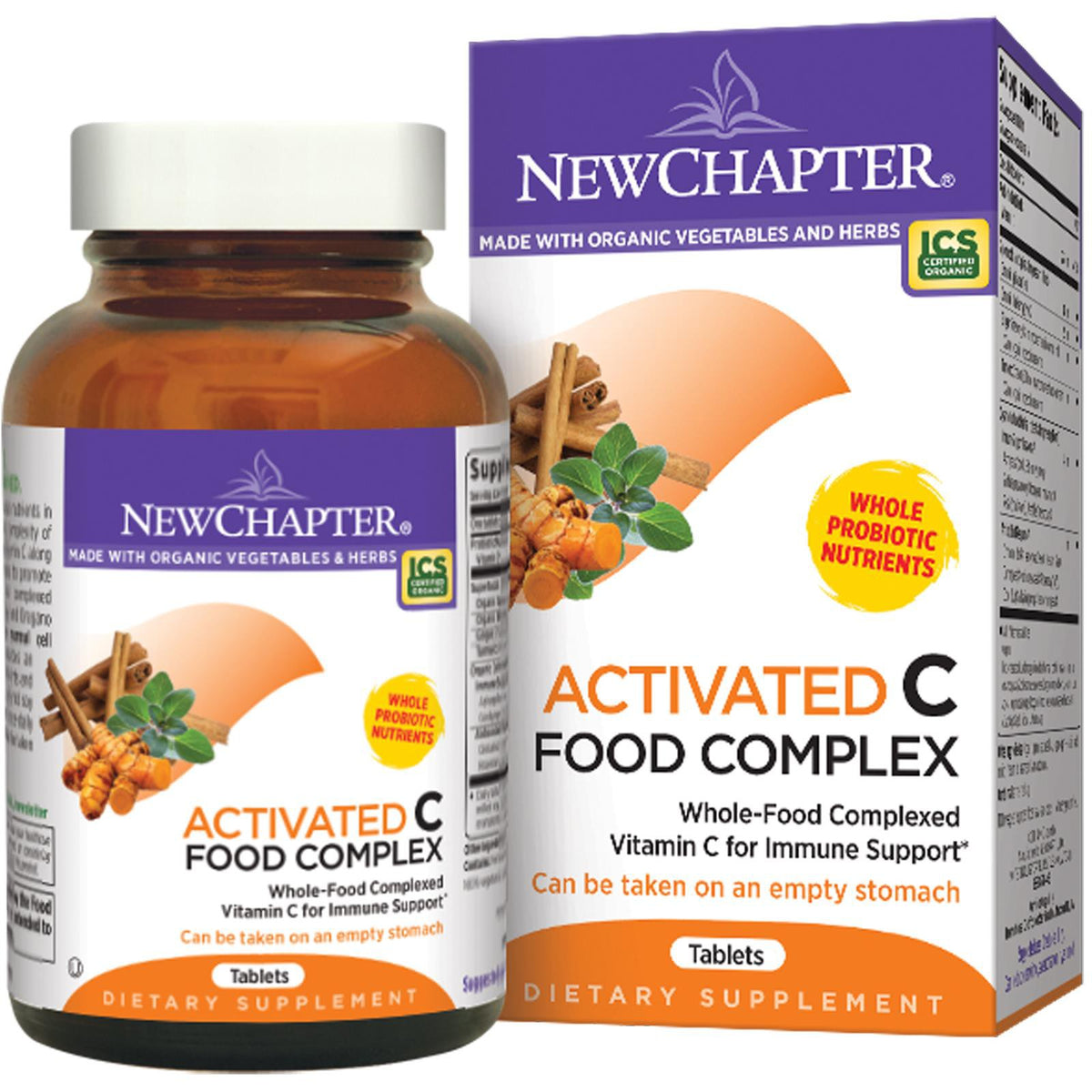 Buy New Chapter Activated C Food Complex 90 Tablets Online ...