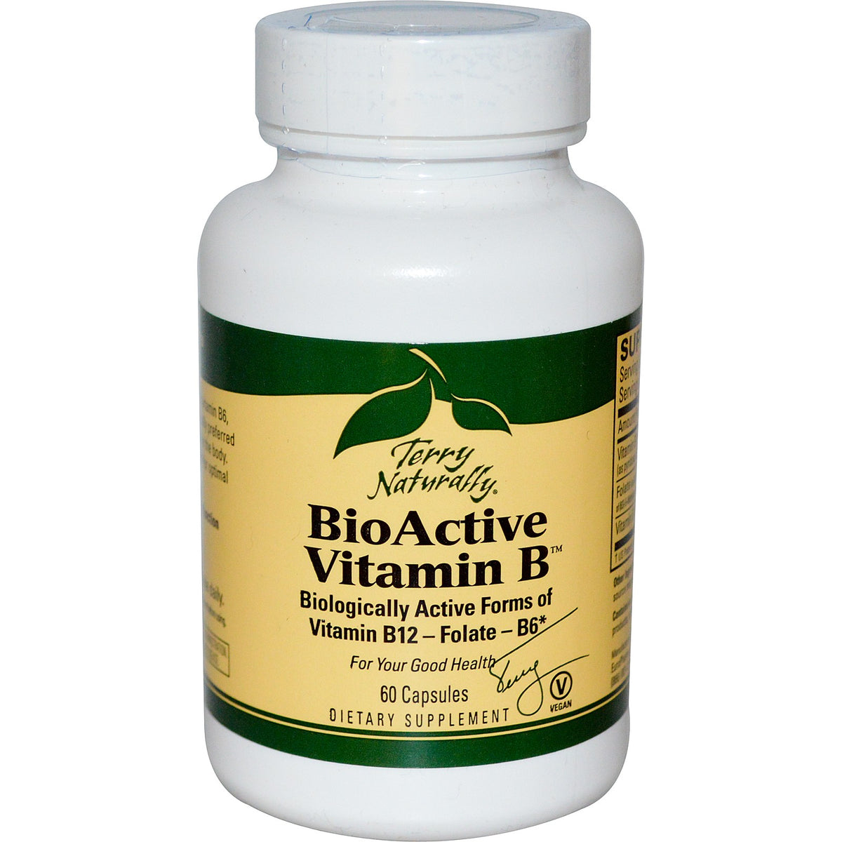 Buy EuroPharma Terry Naturally BioActive Vitamin B 60 Capsules Online ...
