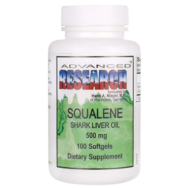 Advanced Research/Nutrient Carriers- Squalene Shark Liver Oil – Mega ...