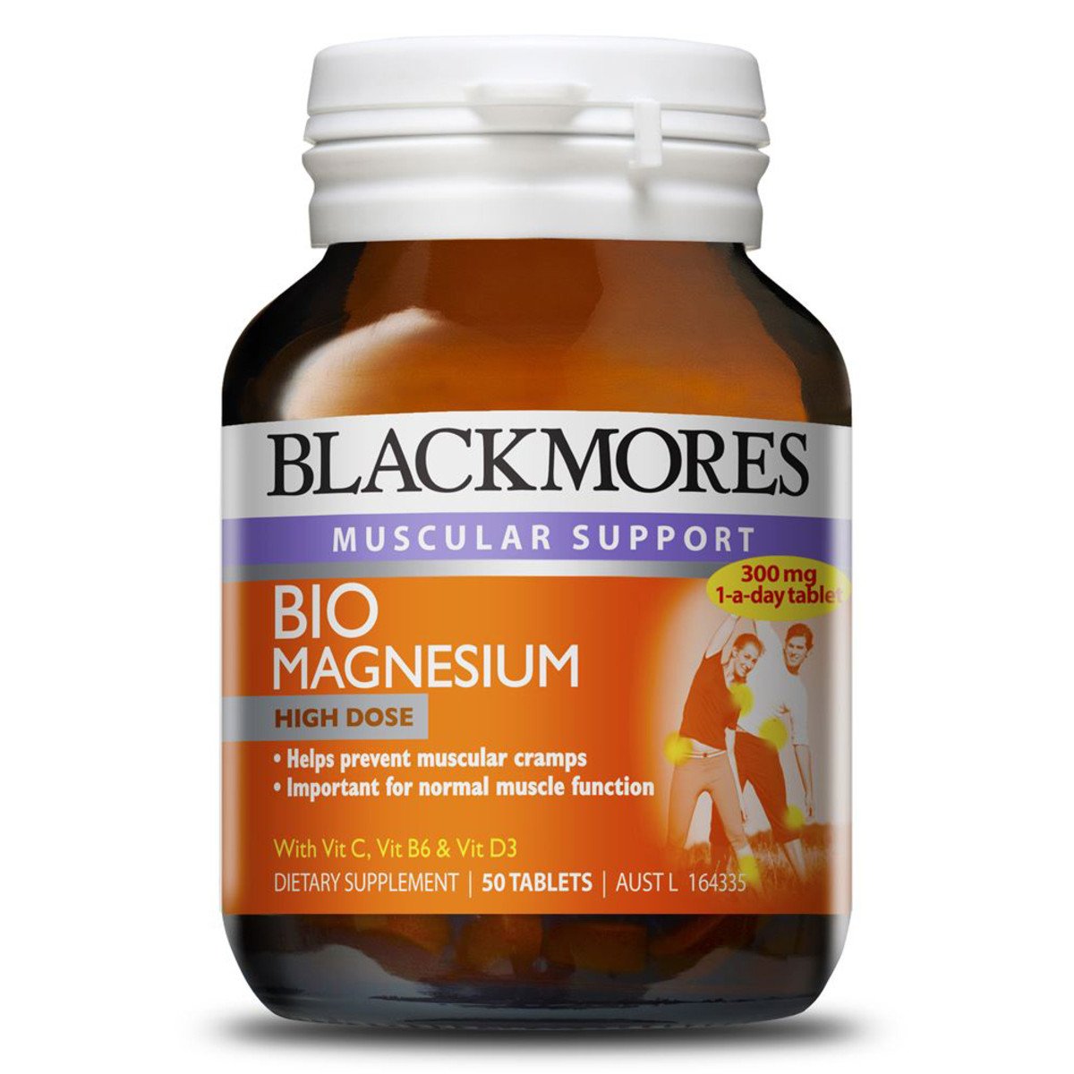 Buy Blackmores Bio Magnesium 50 Tablets Online - Megavitamins Online ...