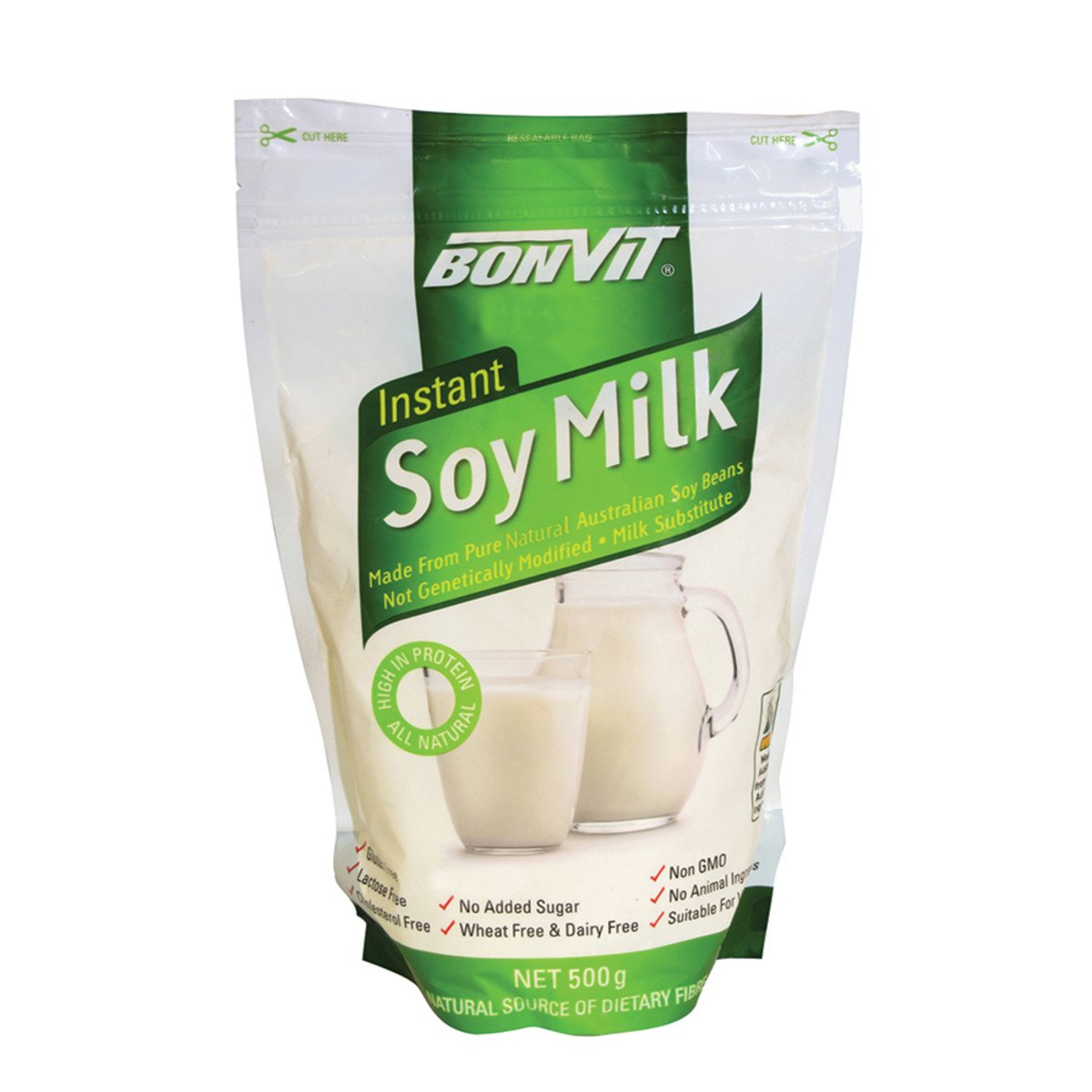 Buy Bonvit Instant Soy Milk Powder 500g Online - Megavitamins Online ...