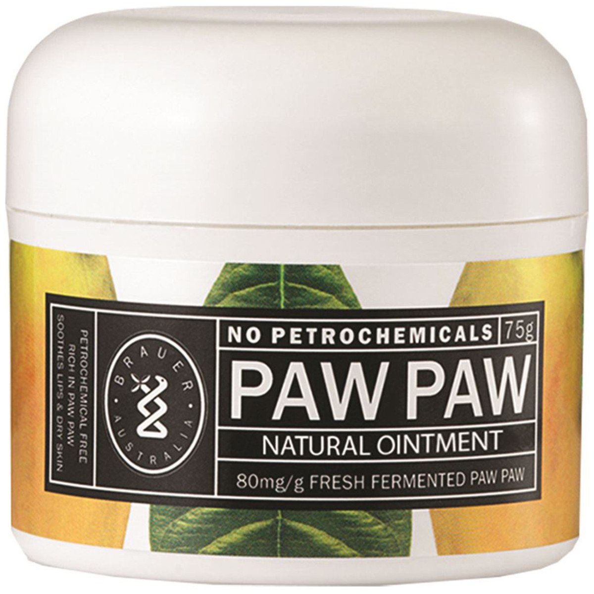 Buy Brauer Paw Paw Natural Ointment 75g Tub Online - Megavitamins ...