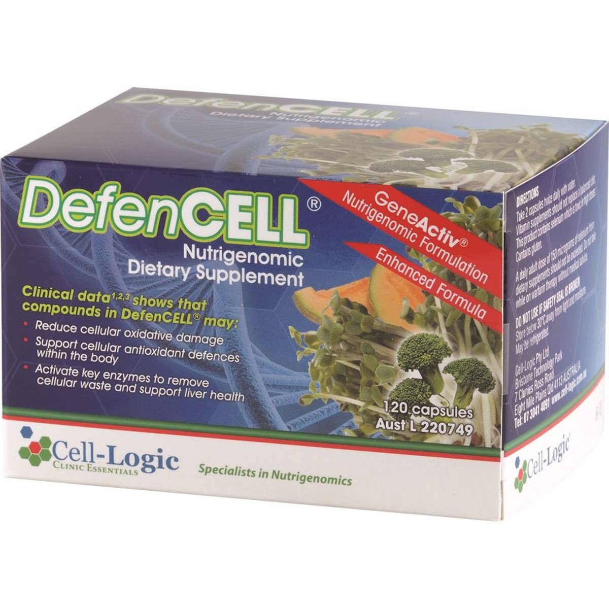 Buy Cell-Logic Defencell 120 Capsules Online - Megavitamins Online ...