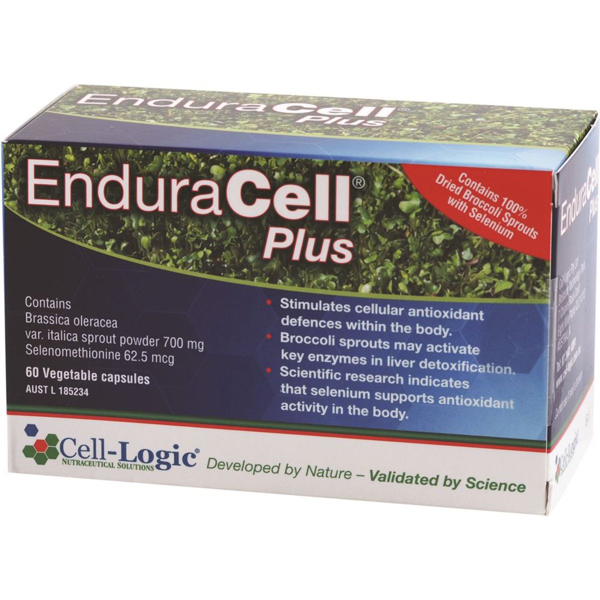 Buy Cell-Logic Enduracell Plus 60 Veggie Capsules Online - Megavitamins ...