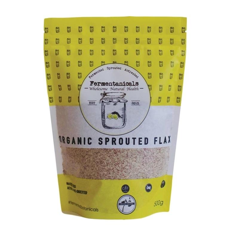 Buy Fermentanicals Flax Sprouted Organic 500g Online - Megavitamins ...