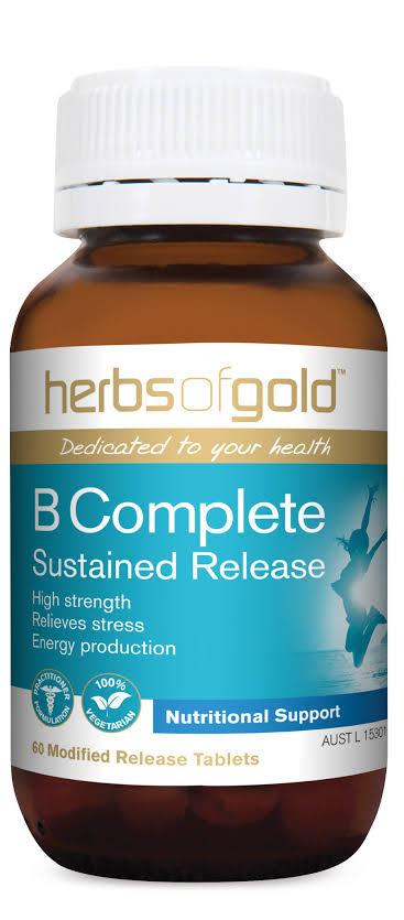 Buy Herbs of Gold B Complete Sustained Release 60 Tablets Online ...