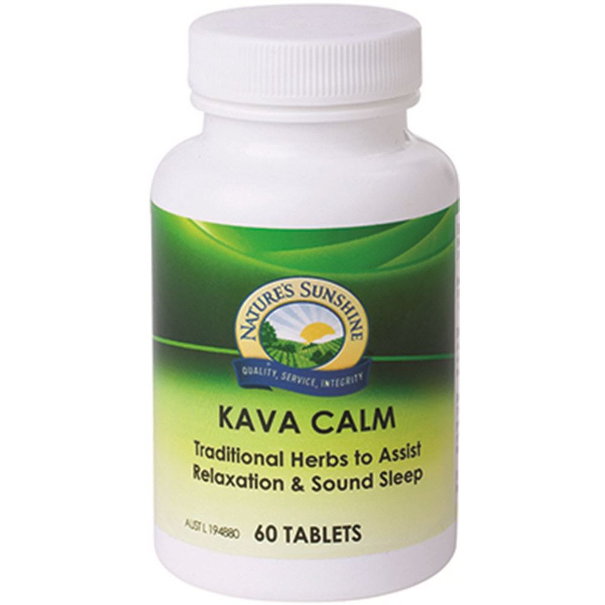 Buy Nature'S Sunshine Kava Calm 60 Tablets Online - Megavitamins Online ...